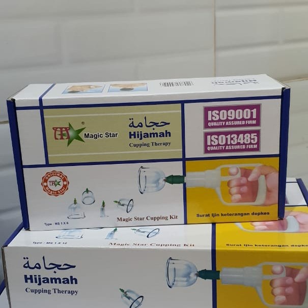 Jual Kop Angin isi 6Ms/Alat Bekam 1x6 Magic star Original/Kop Hijamah | Shopee Indonesia