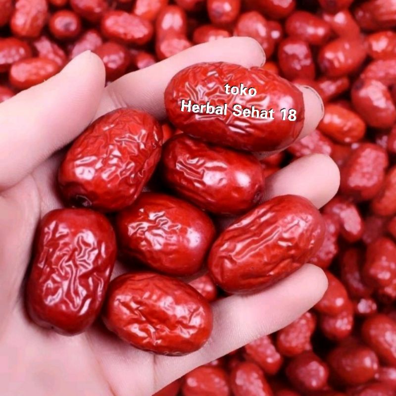 Jual Hong Zao - Kurma Merah Cina Ukuran Kecil/Besar/Jumbo / Angco /Ang ...