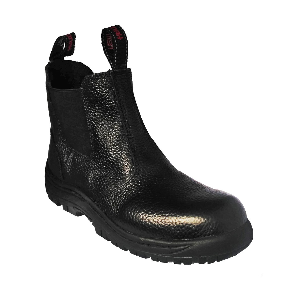 Jual Sepatu Safety Kulit - Handymen NBR 602 Boot Safety Shoes - Black ...