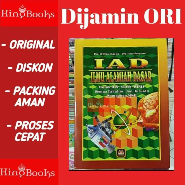 Jual Buku Original IAD Ilmu Alami ah Dasar Ibnu Mas'ud dan Joko Paryono | Shopee Indonesia