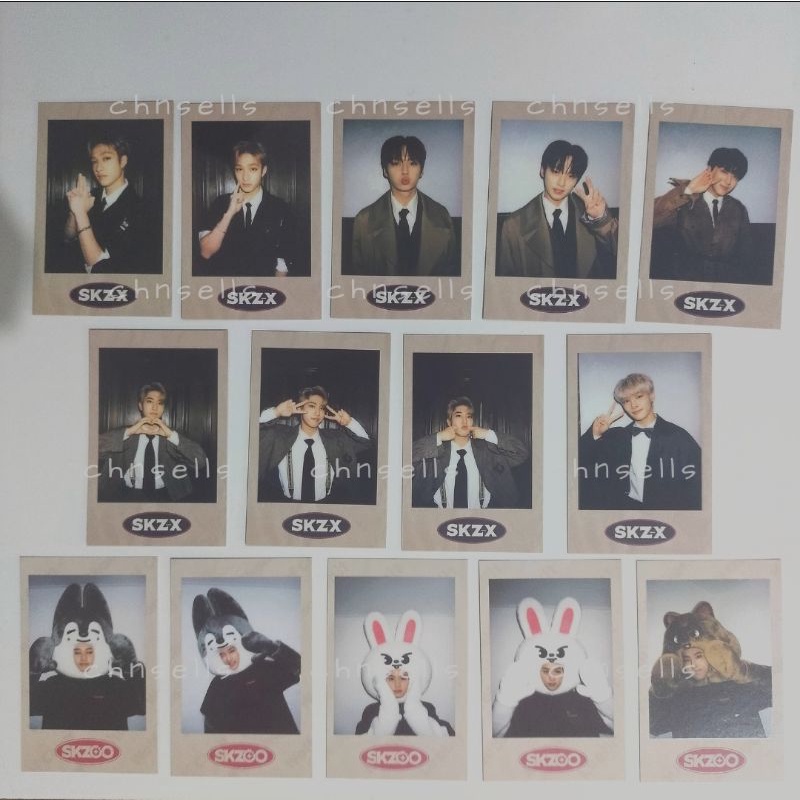Jual stray kids pc polaroid pola poca skzoo skzx bang chan lee know ...