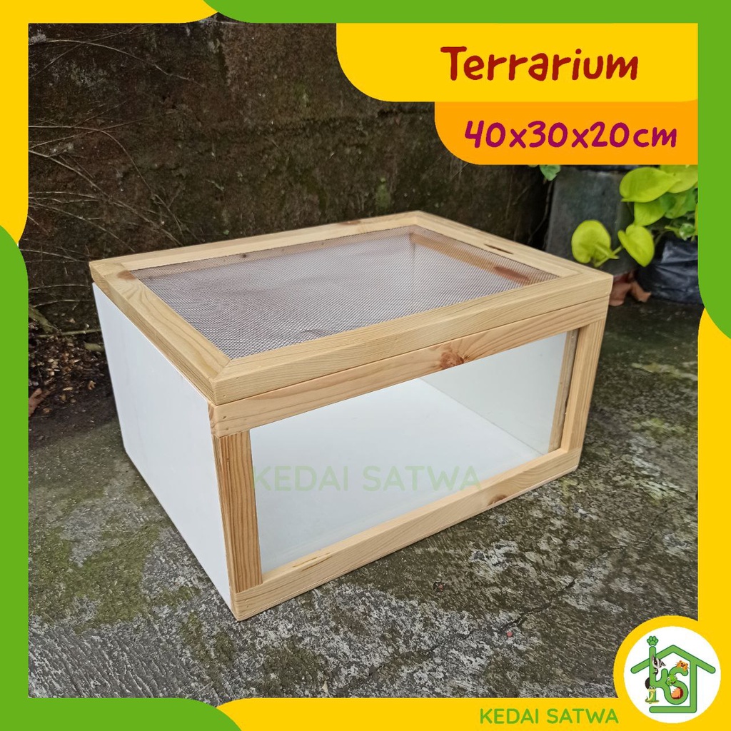 Jual Akuarium Reptile Kandang Hamster, Landak Mini, Reptile | Size ...