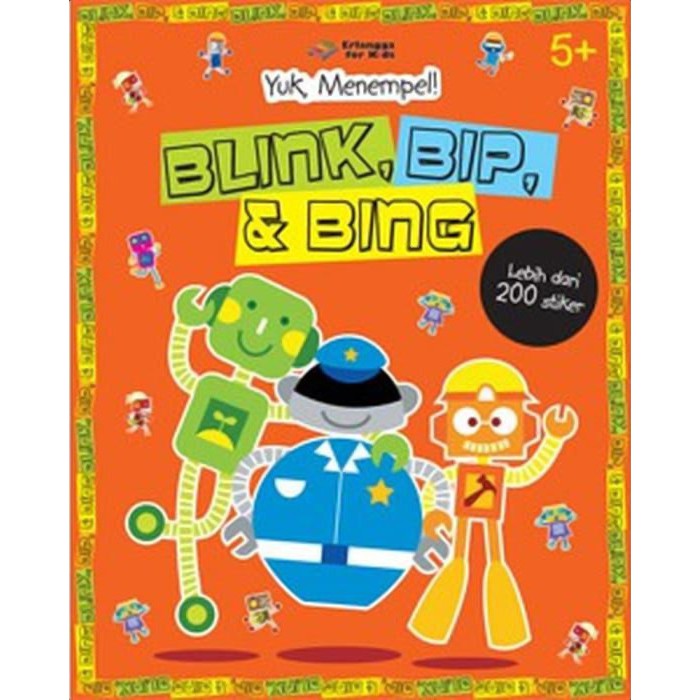 Jual Buku Anak YUK MENEMPEL : Blink, Bip & Bing | Shopee Indonesia