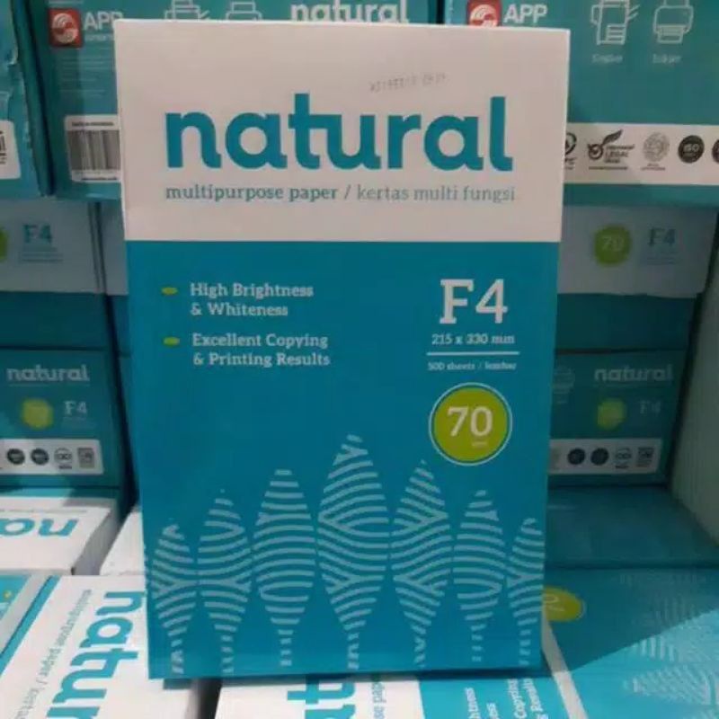 Jual Kertas HVS Natural F4 70GSM | Shopee Indonesia