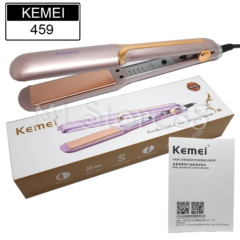 Jual KEMEI / KM-459 / CATOKAN RAMBUT 2IN1 LURUS & CURLY - MJ | Shopee ...