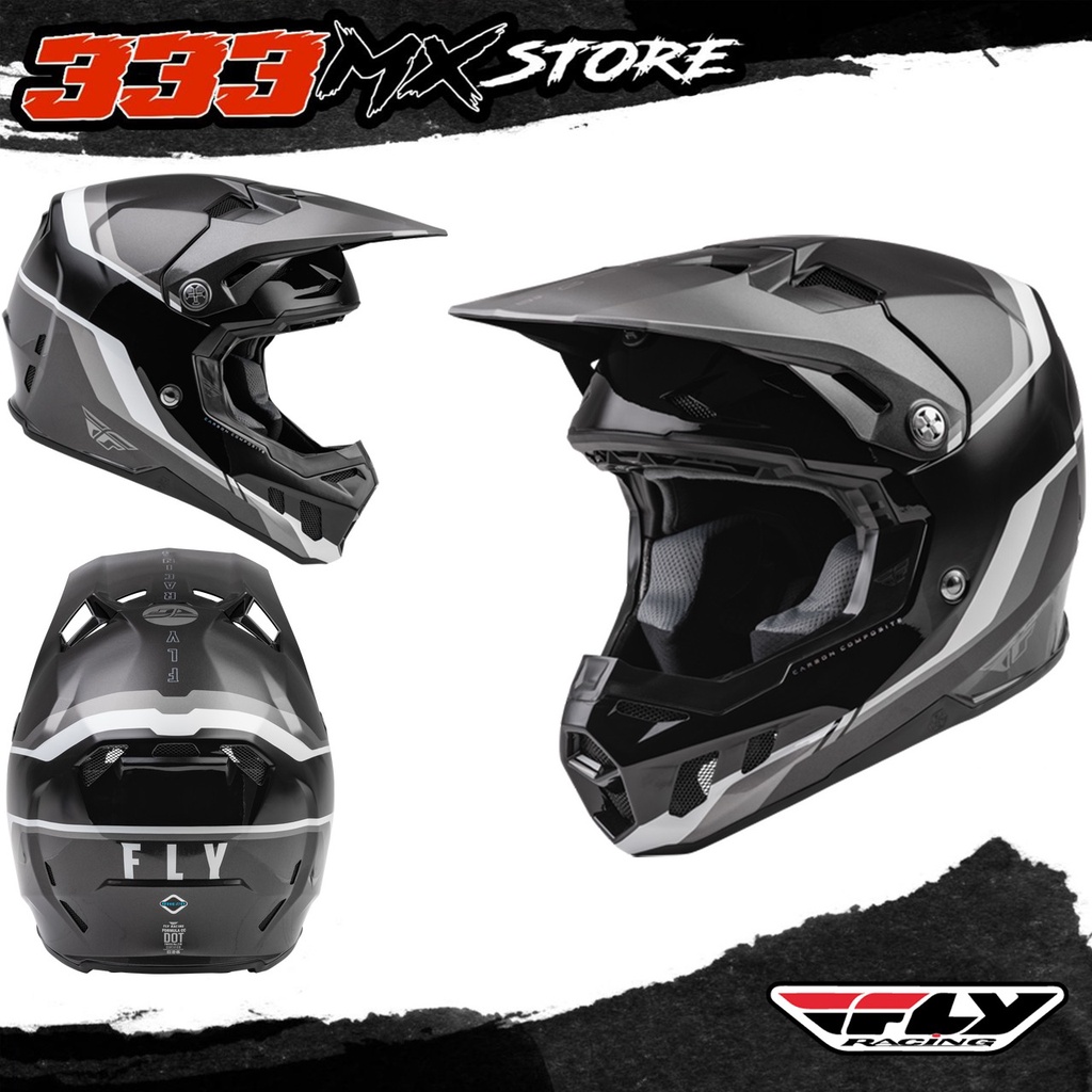 Jual FLY FORMULA CC DRIVER 2022 BLACK GREY HELM MX FLY FORMULA 2022 ...