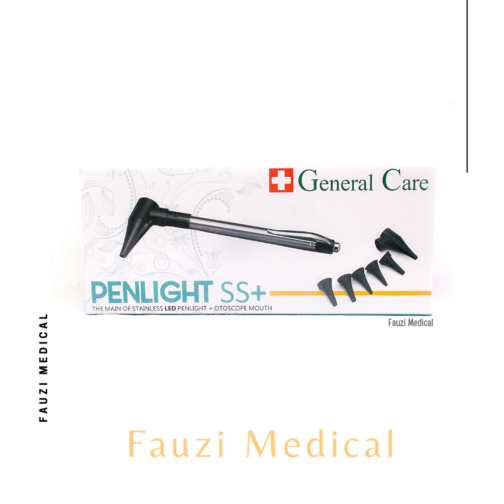 Jual Otoscope Penlight SS+ LED General Care Otoskop | Shopee Indonesia
