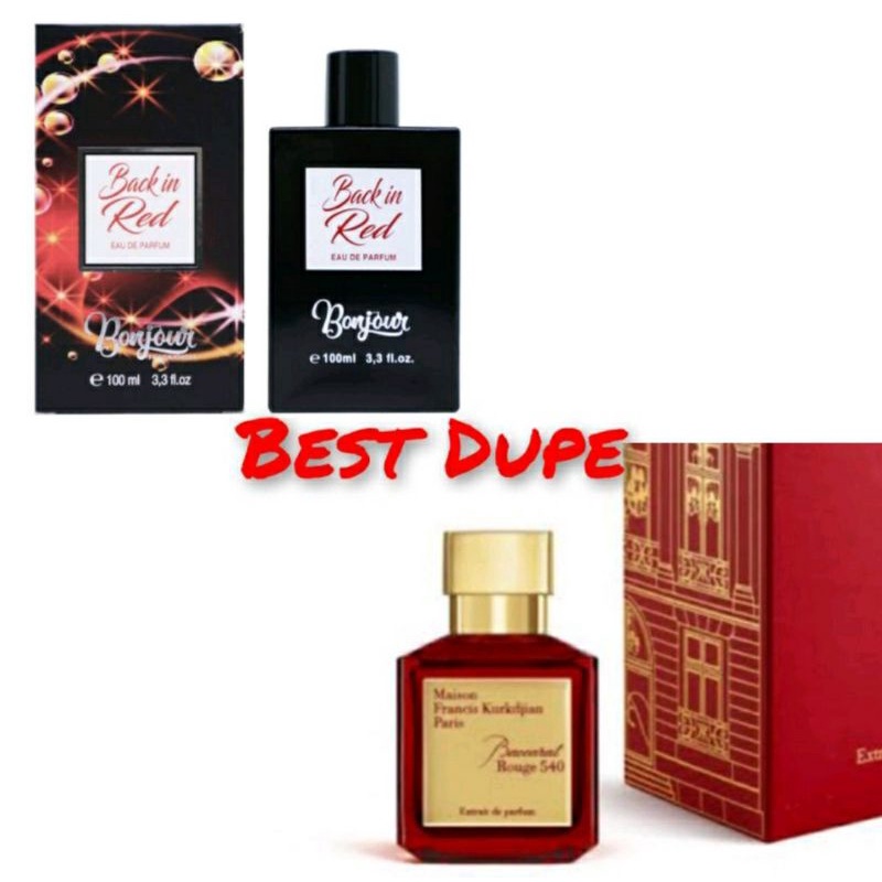 Jual PARFUM ORIGINAL BONJOUR BACK IN RED 100ML EDP | Shopee Indonesia