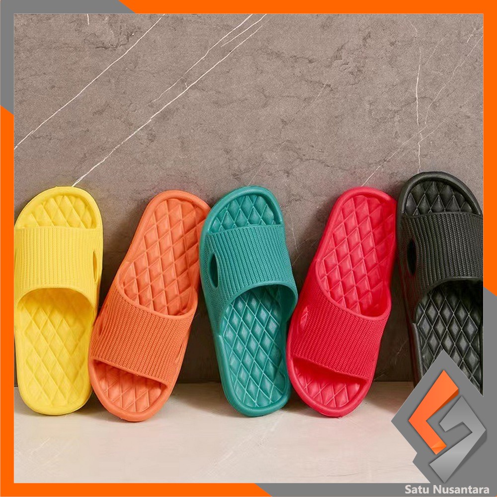 Jual SN-S35 Sandal Rumah Berkualitas EVA Karet Polos / Sandal Kamar ...