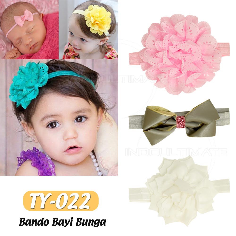 Jual Bando Bayi Pita Kecil - Bando Anak - Bandana Bayi - Baby Headband ...