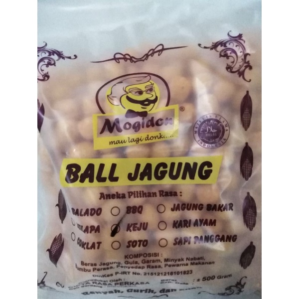 Jual Mogidon Chiki Ball Keju 500gr | Shopee Indonesia