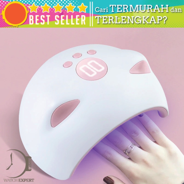 Jual Mesin Pengering Kutek Kuku UV LED Nail Dryer 60 Watt 20 LED - Biutte SUN M4 | Shopee Indonesia