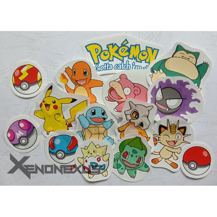 Jual Stiker Pack Pokemon | Shopee Indonesia