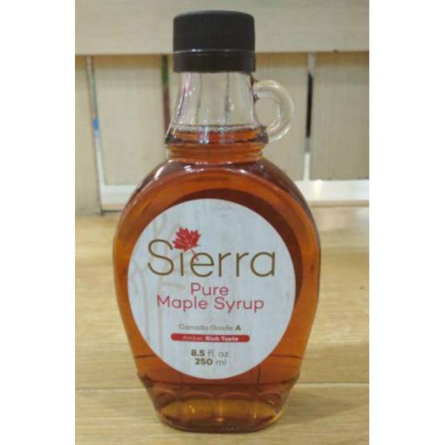 Jual SIERRA PURE MAPLE SYRUP 250ML | Shopee Indonesia