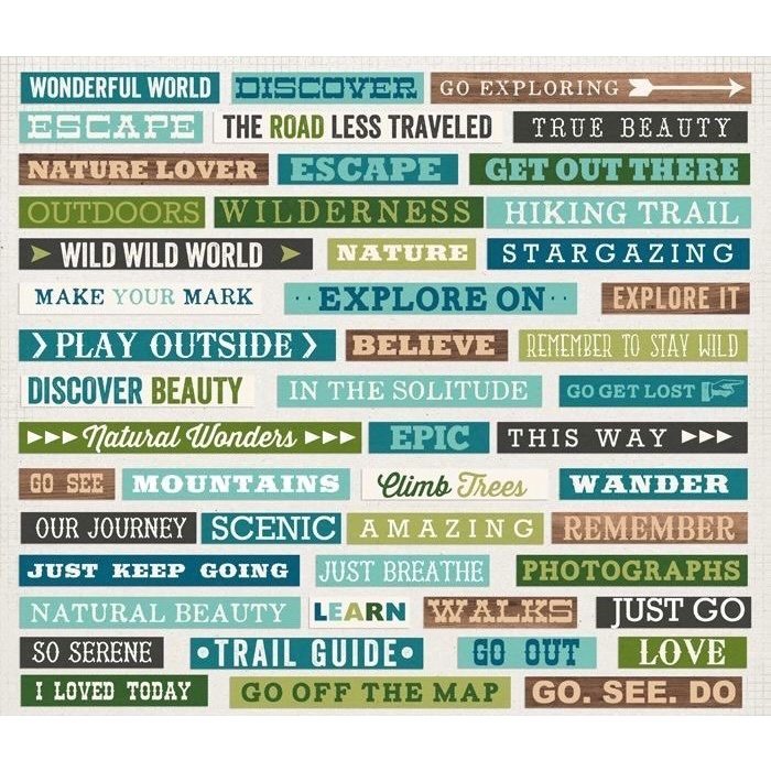 Jual Colorful Word Stickers Pack Part II | Shopee Indonesia