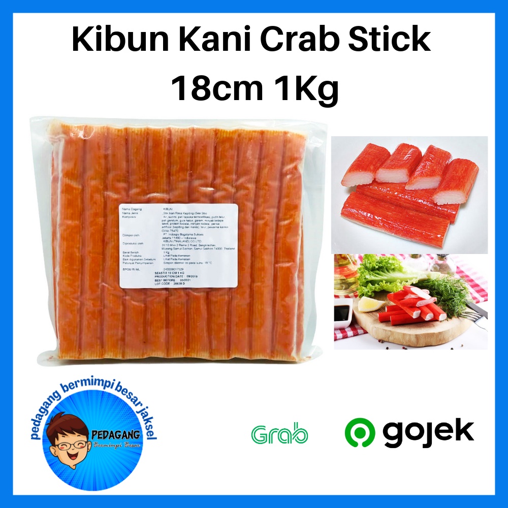 Jual Kibun Kani Crab Stick 18cm 1Kg | Shopee Indonesia