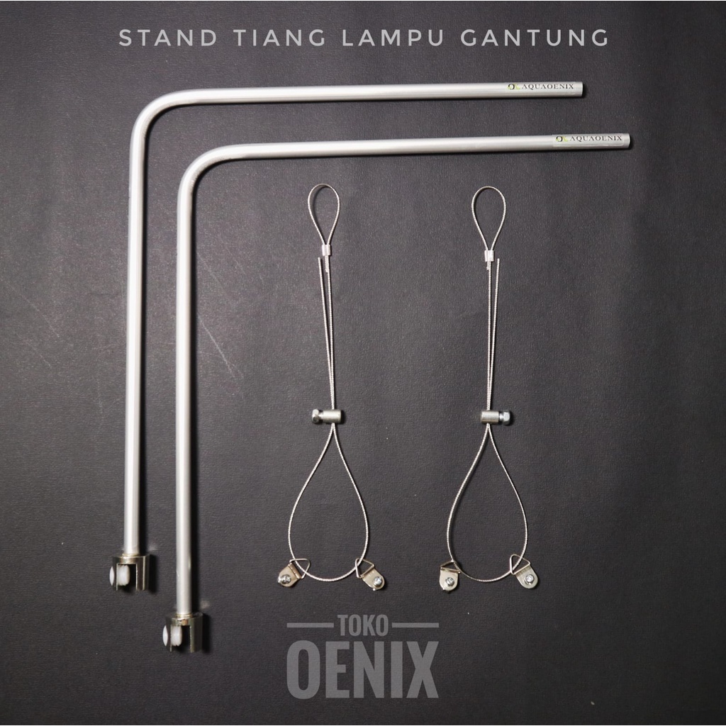 Jual fullset stand tiang gantung lampu HPL heatshink aquarium aquascape | Shopee Indonesia