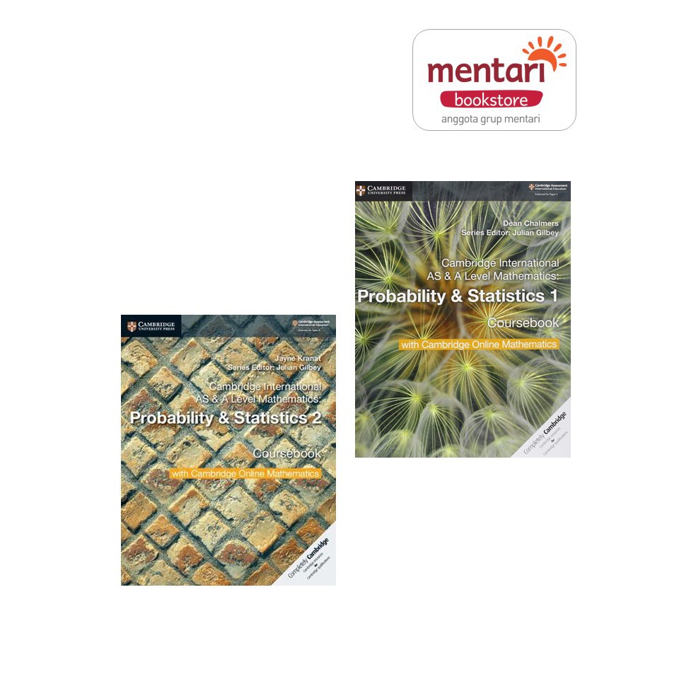 Jual As & A Level Probability & Statistics Coursebook W/ Cambridge ...