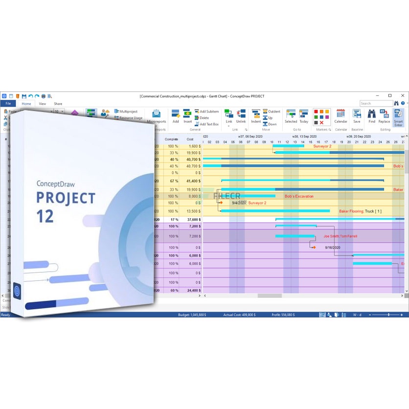 Jual ConceptDraw PROJECT 12 For Mac M1 & Windows (termasuk instalasi sampai berjalan lancar ...