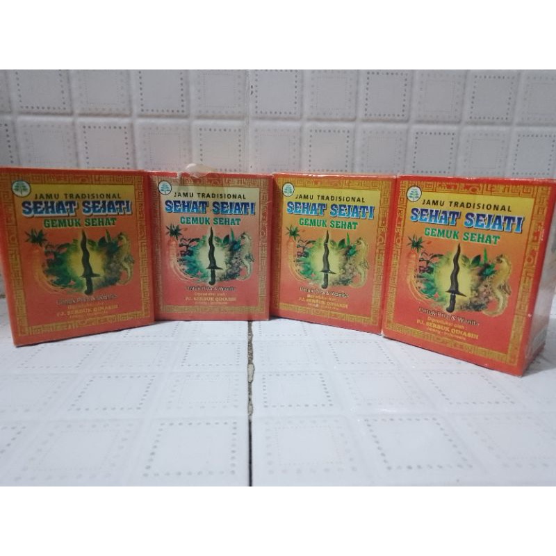 Jual jamu tradisional sehat sejati gemuk sehat | Shopee Indonesia
