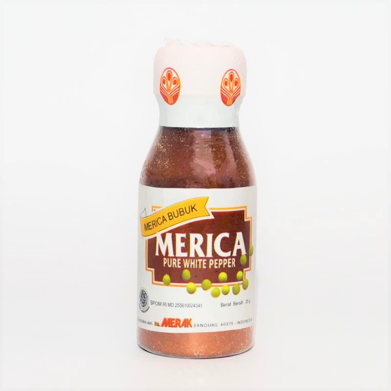 Jual Merica Putih Bubuk cap Merak 25gr | Shopee Indonesia