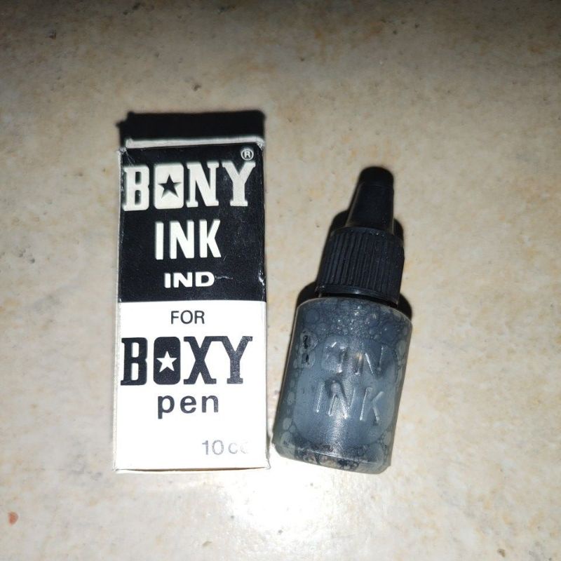Jual Tinta Bony untuk pulpen Boxy ink ind for Boxy pen 10cc | Shopee ...