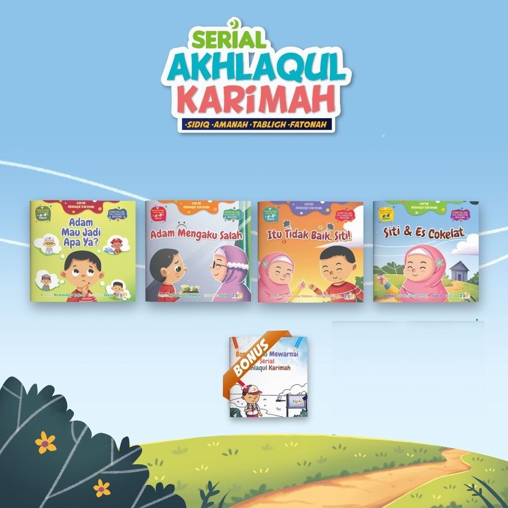 Jual Aqwam - Paket Buku Serial Akhlaqul Karimah | Shopee Indonesia
