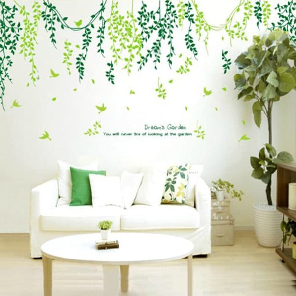 Jual METH WALLSTICKER POHON HIJAU GREEN TREE BRANCH RANTING STIKER ...