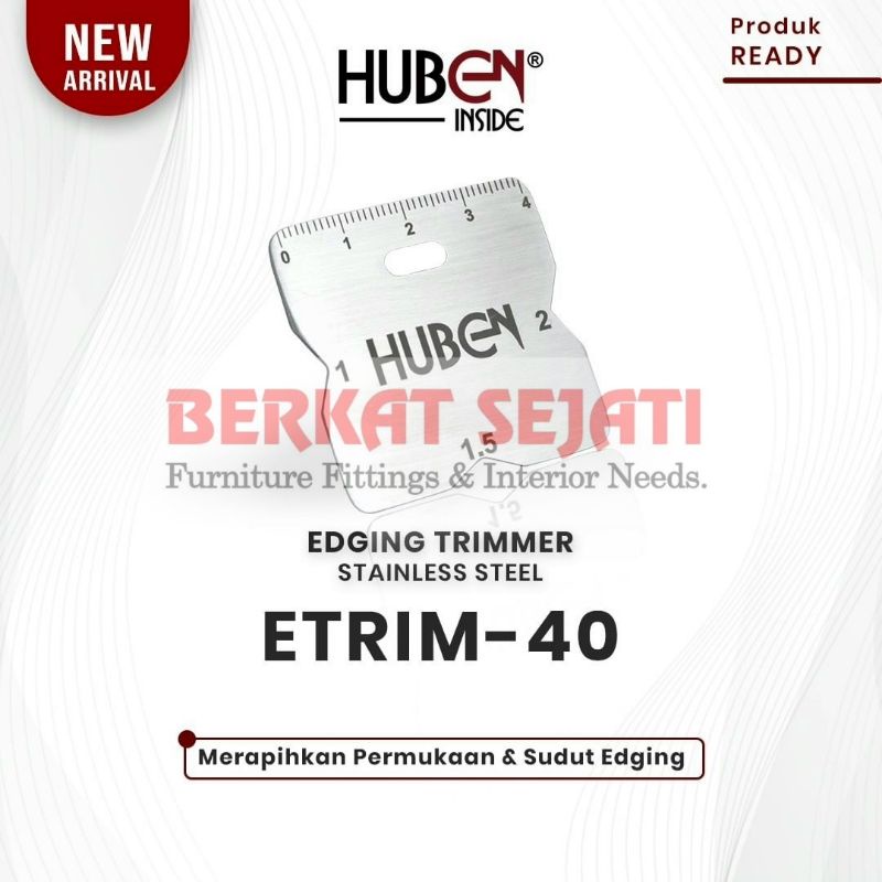 Jual HUBEN Manual Edge Trimmer Trimer Router Alat Potong Edging Taco ...