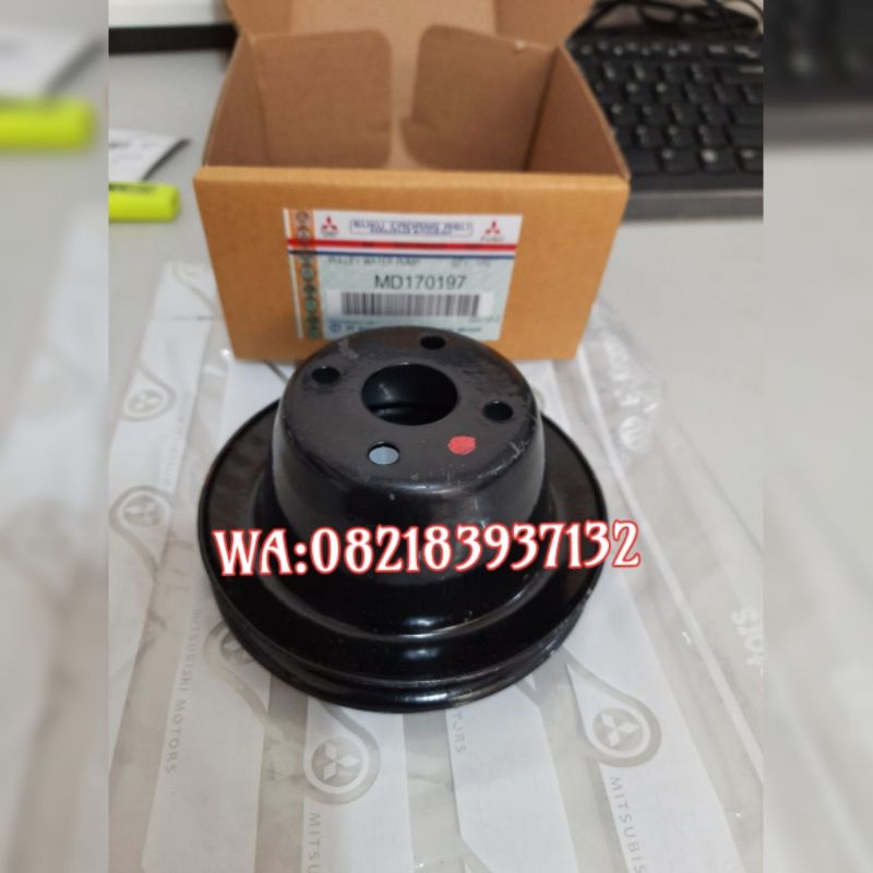 Jual PULLY PULLEY WATER PUMP POMPA AIR MITSUBIHI T120SS FUTURA ORIGINAL ...