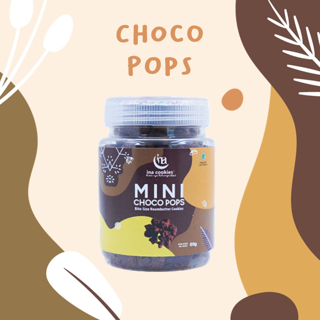 Jual Ina Cookies Mini Cemilan Choco Pop Toples kiki | Shopee Indonesia