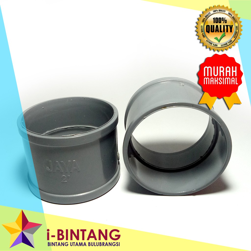 Jual SOK 2 SOCK PVC 2 SAMBUNGAN PIPA PVC | Shopee Indonesia