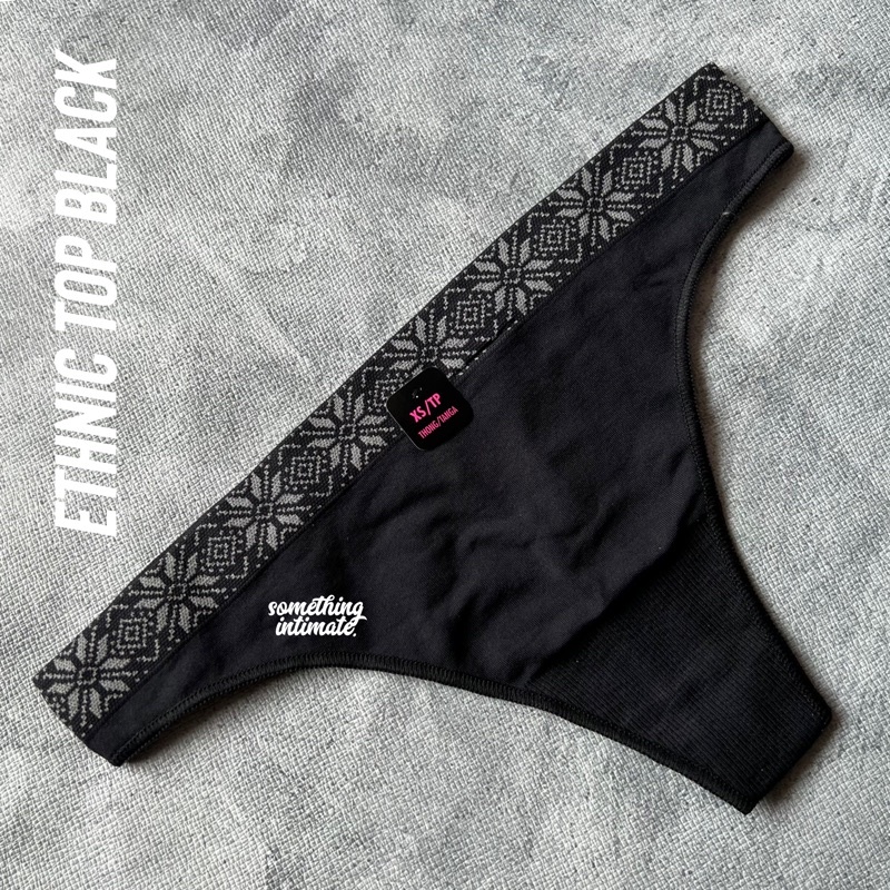 Jual [FULLTAG] LASENZA #5 Signature / Ethnic Straps / Fishnets Seamless ...