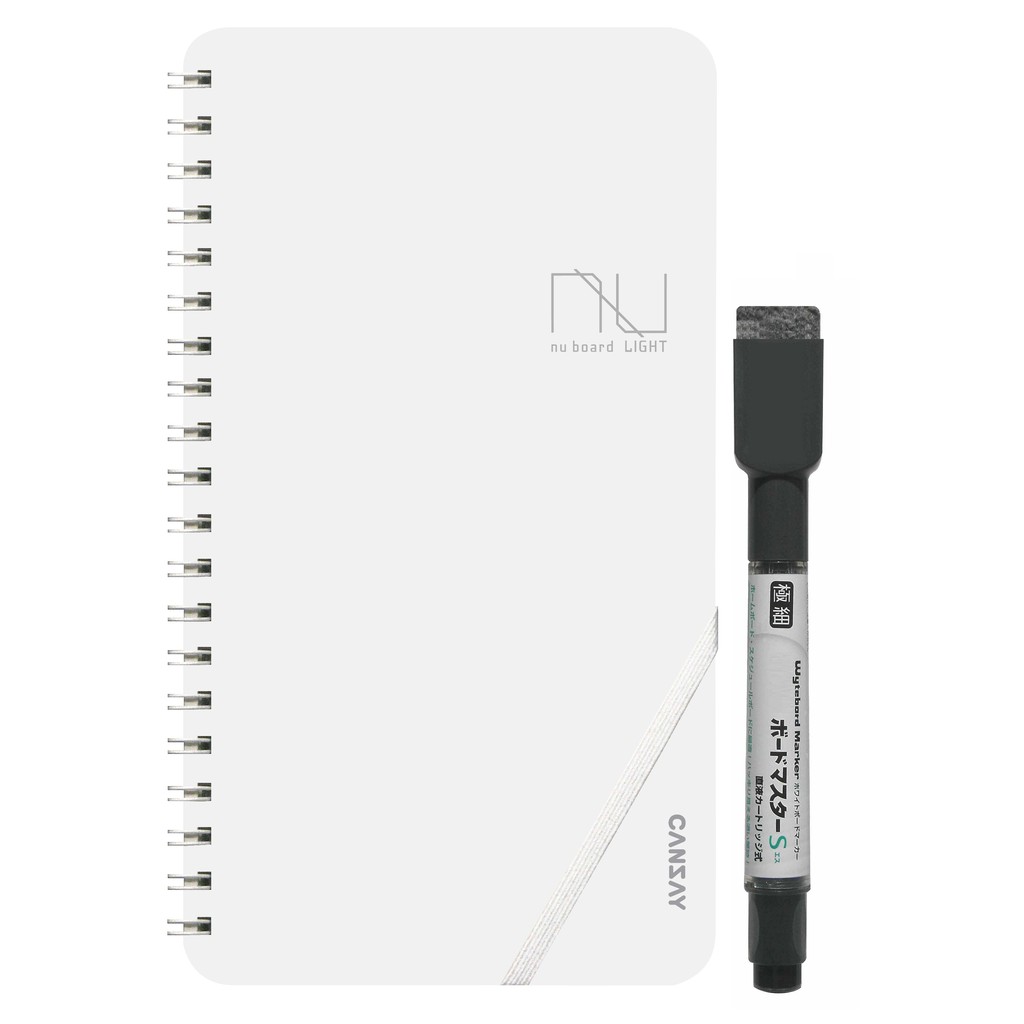 Jual White Board Notebook Buku Papan Tulis Kecil Mini Small Light Grey ...