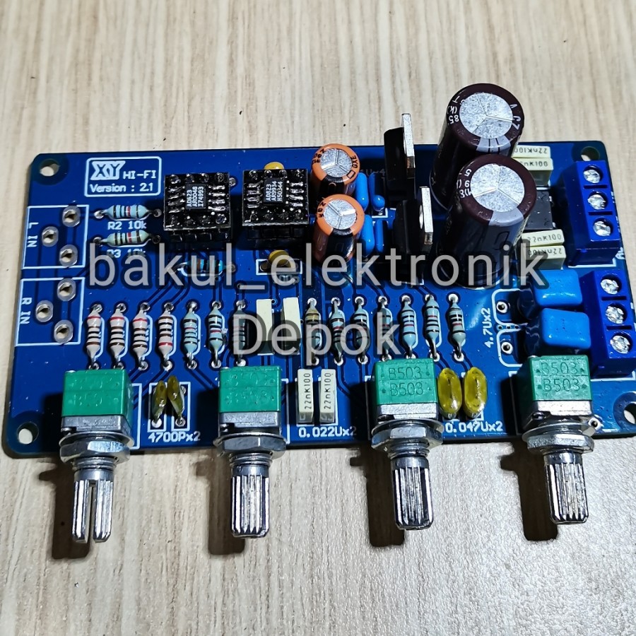 Jual TONE CONTROL AD823 STEREO LOW NOISE | Shopee Indonesia