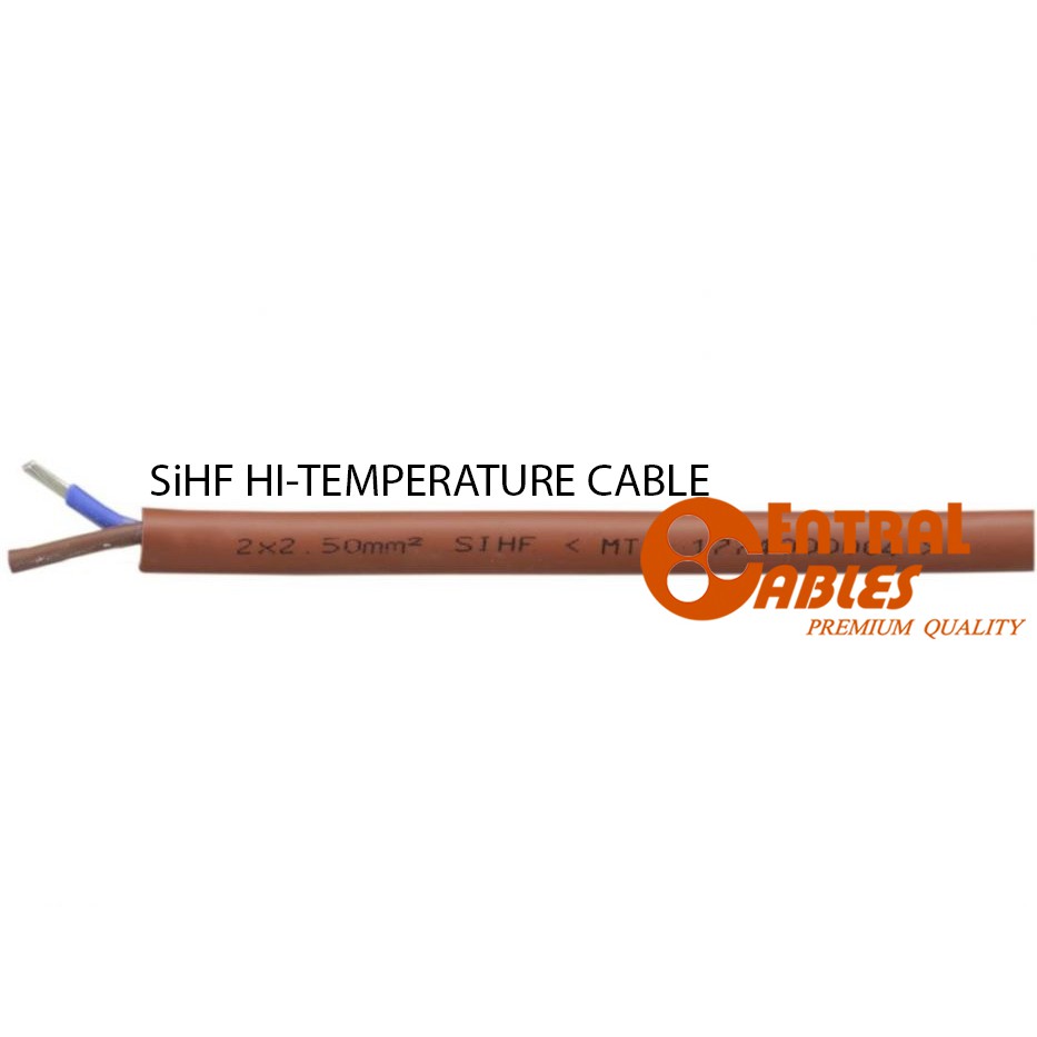 Jual SILTEK SiHF Silicone Hi Temp Heat Resistant Kabel SiHF 2x2.5 250C ...