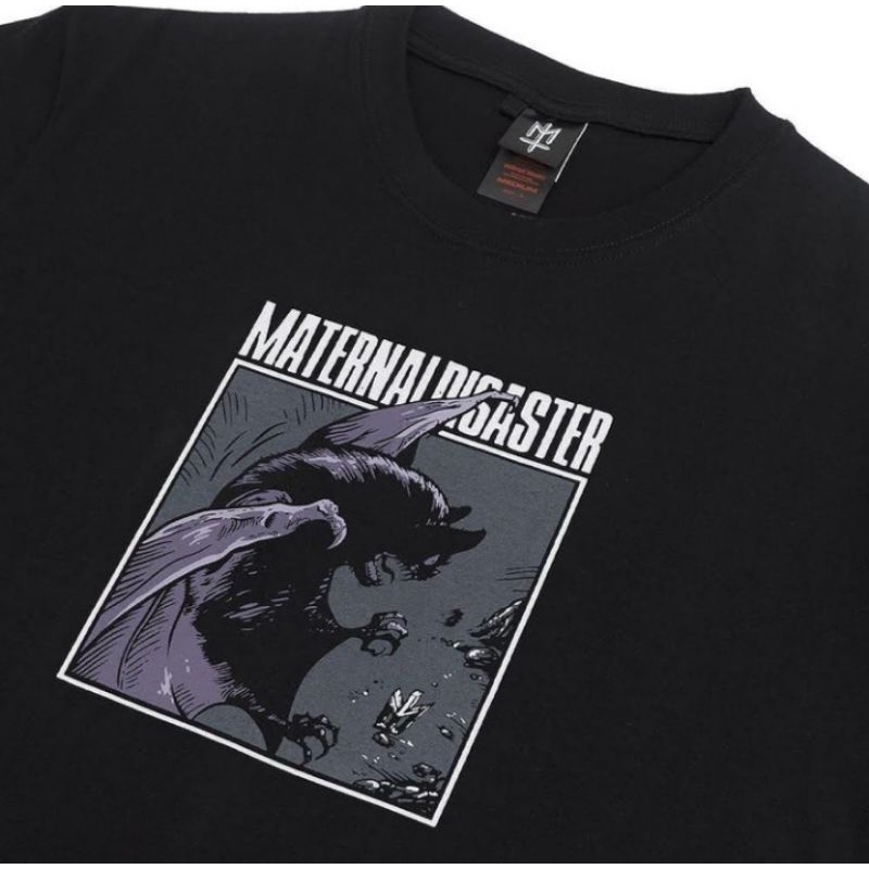 Jual (COD) KAOS MATERNAL DISASTER SLABS BLACK - TSHIRT MATERNAL BANDUNG ...