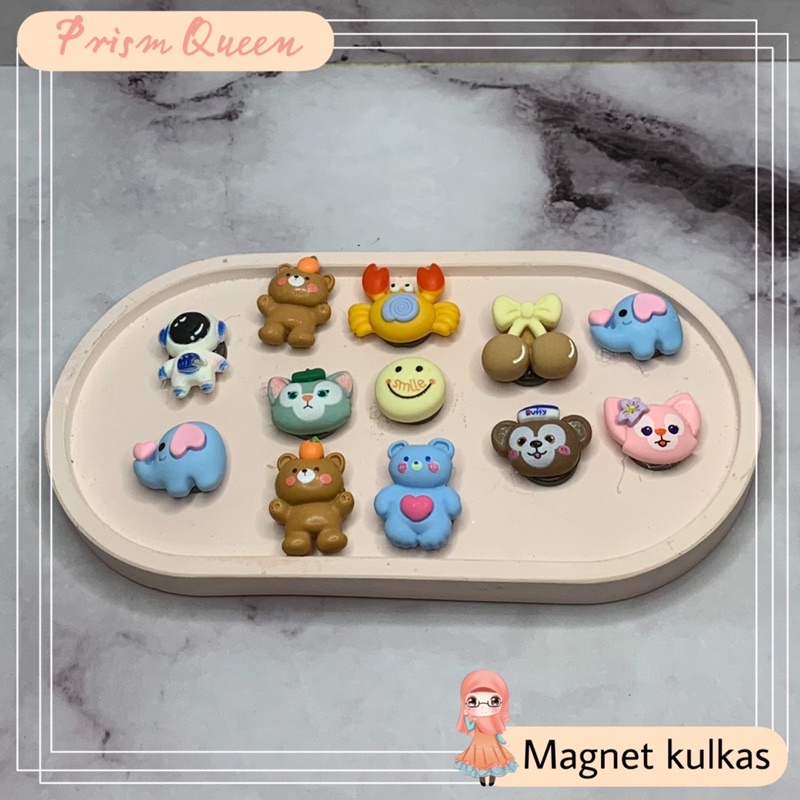 Jual Magnet Kulkas Clay Resin Karakter Lucu Satuan | Shopee Indonesia