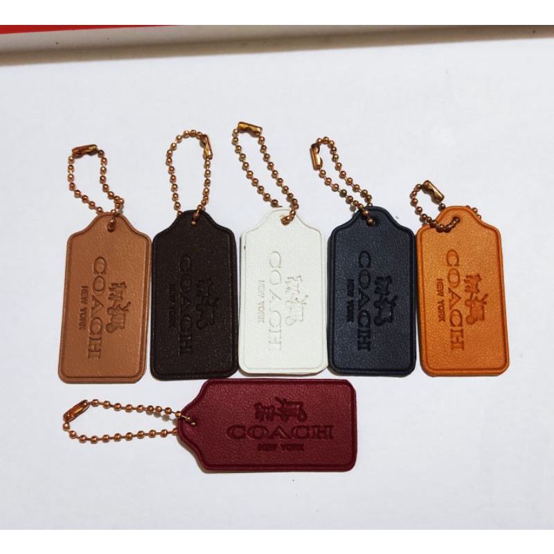Jual NAME TAG COACH HANG TAG NEW KULIT | Shopee Indonesia