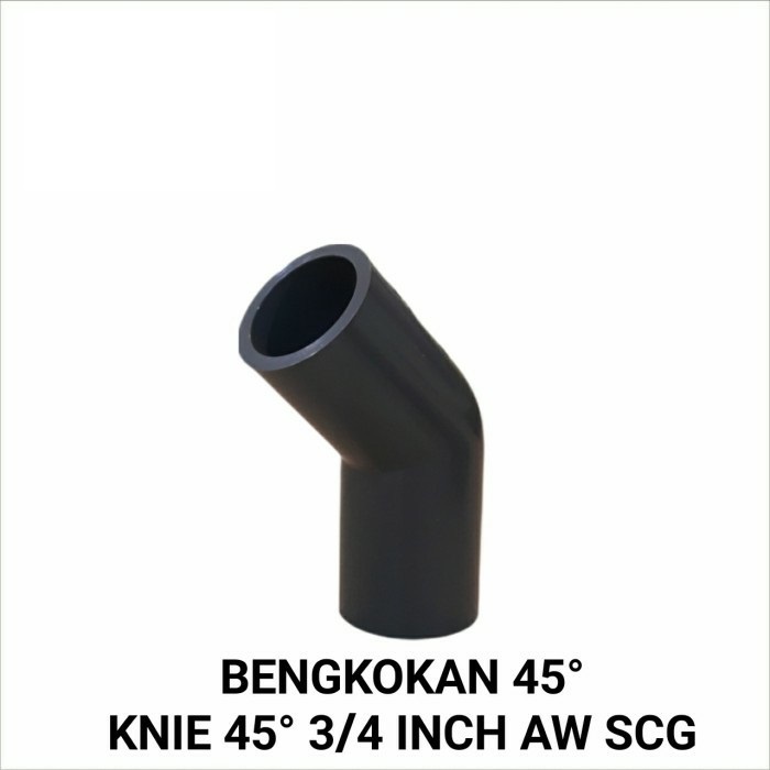 Jual SCG KNIE AW 3/4 INCH 45 DERAJAT / SCG KNIE 45 AW 3/4 INCH | Shopee Indonesia