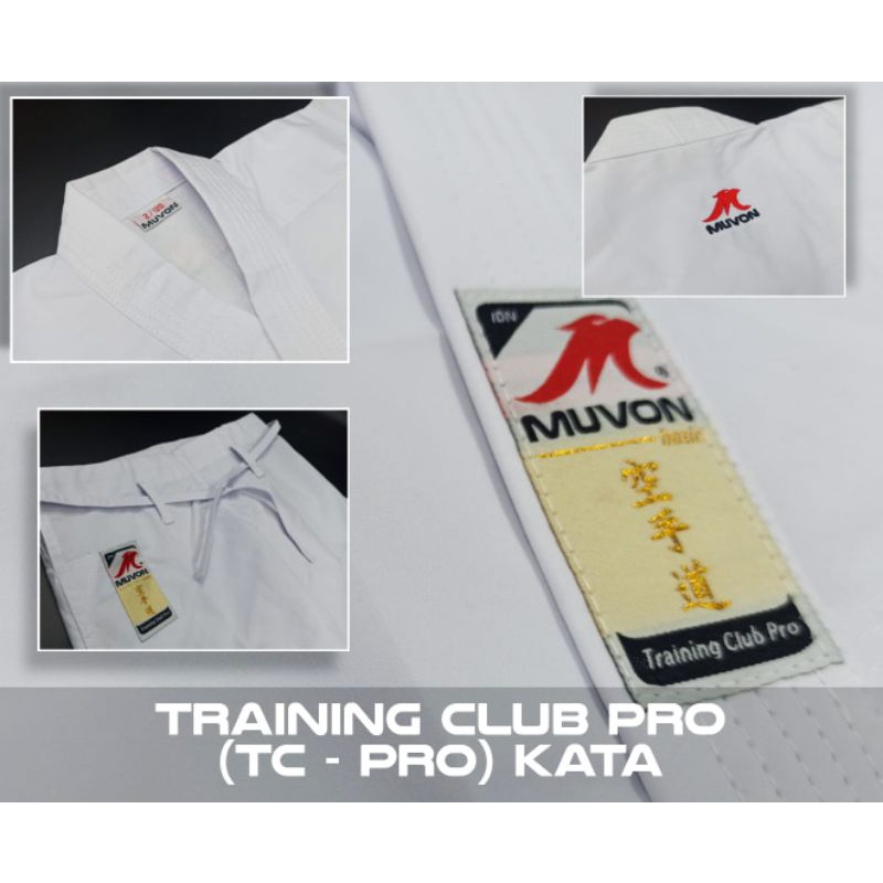 Jual Baju Karate Anak / Dewasa / Kata Muvon (Training Club Pro/TC-PRO ...