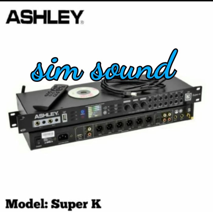 Jual Processor Digital Karaoke Management Ashley Super K Original ...