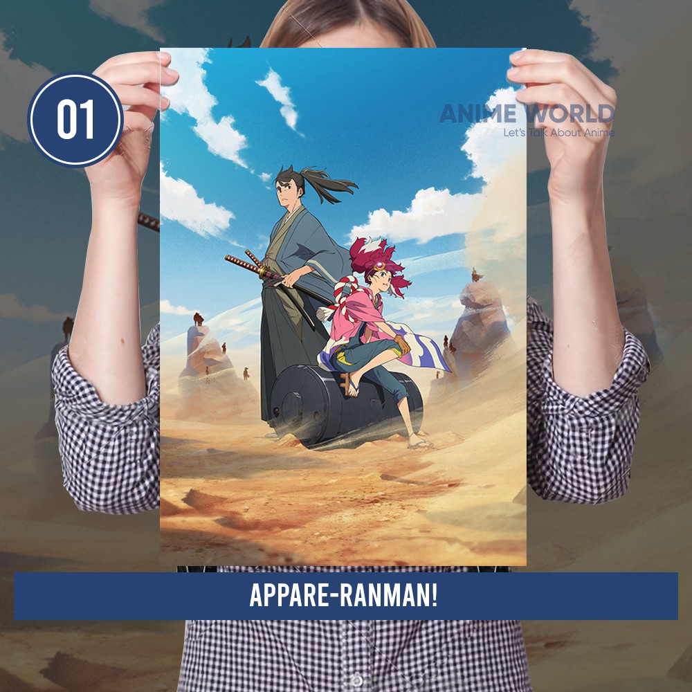 Jual Poster Anime Appare-Ranman Lengkap Size A3 - Hiasan Dinding Appare ...
