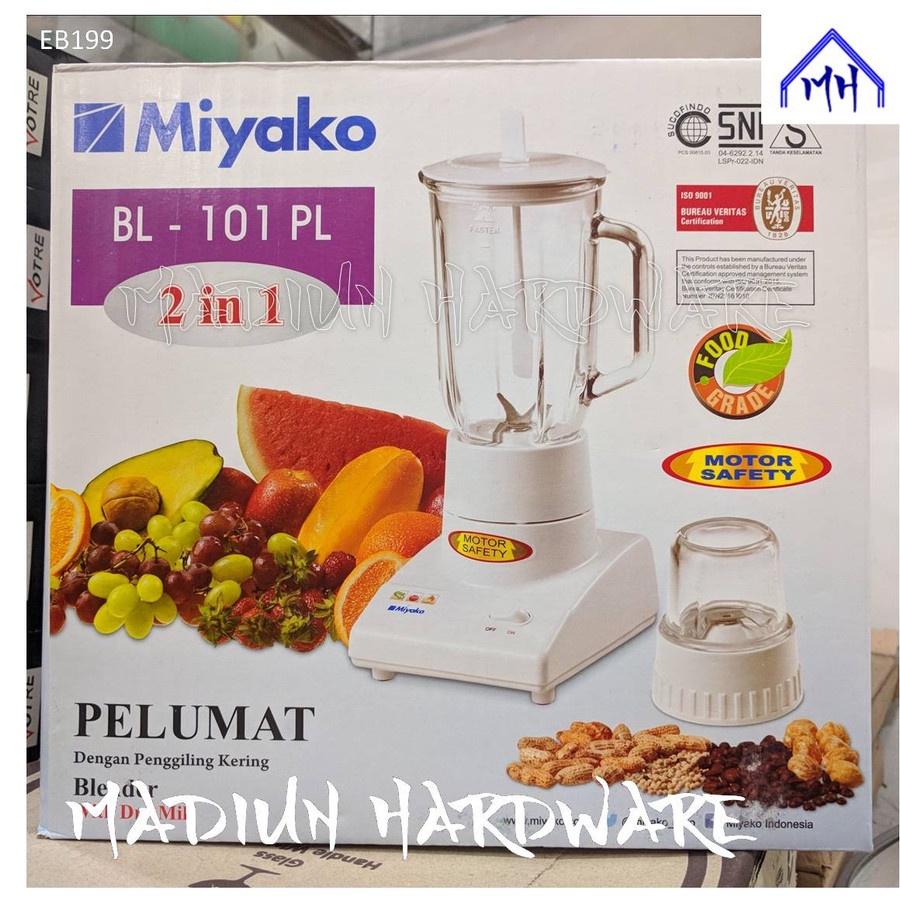 Jual Blender Miyako BL-101 PL Kapasitas 1 Liter | Shopee Indonesia