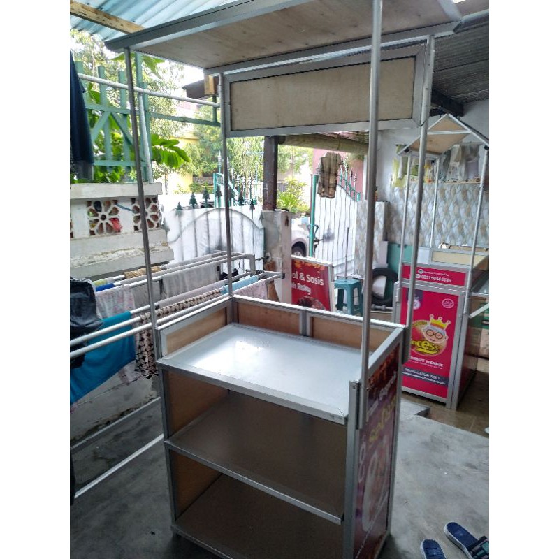 Jual booth portable murah / booth lipat murah dengan atap | Shopee ...