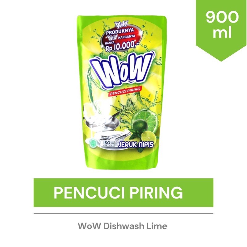 Jual SABUN PENCUCI PIRING WOW JERUK NIPIS 900ml | Shopee Indonesia