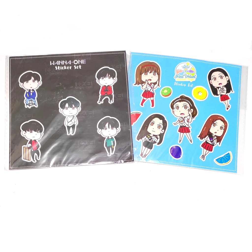 Jual STICKER Chibi K-Pop Pack | Shopee Indonesia
