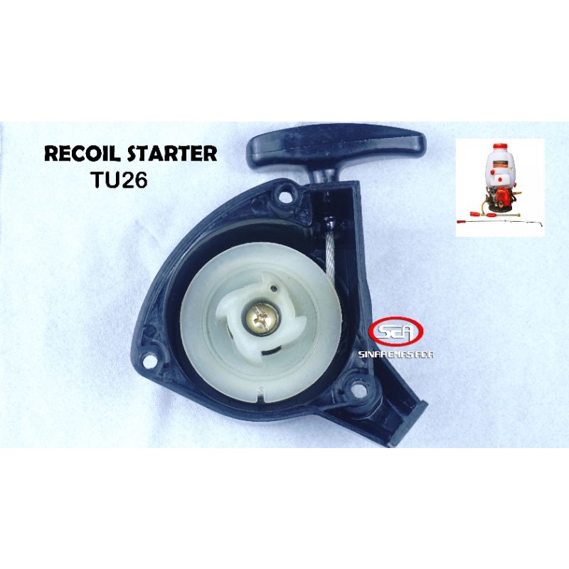 Jual Recoil Stater Tu26 kap Engkol Mesin Semprot Hama Tu26 3 Lubang 4 daun | Shopee Indonesia