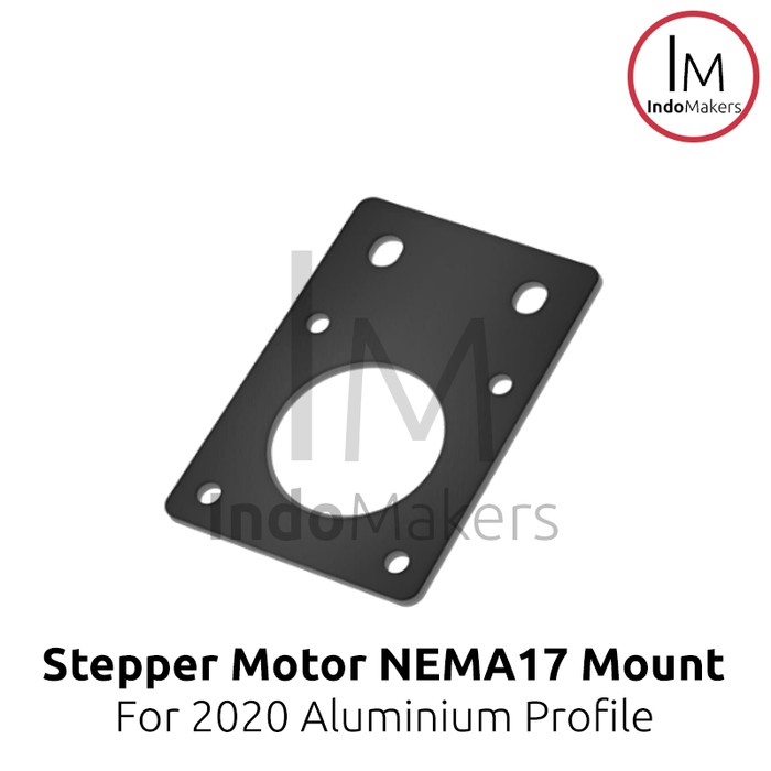 Jual NEMA17 Stepper Motor Mount for Aluminium Profile 2020 3D Printer ...