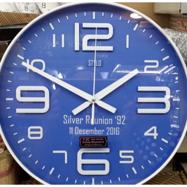 Jual Jam Dinding Elegant minimalis merk Stylo | Shopee Indonesia